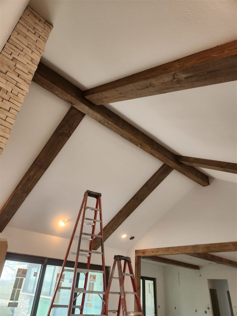 Interior Beams – 2nd Generation Painting
